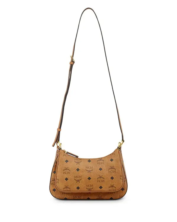 Mcm Aren Vi Small Double Hobo Bag