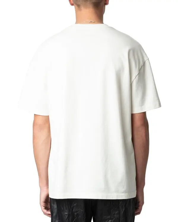 Zadig&Voltaire Teddy Cotton Voltaire Graphic Tee