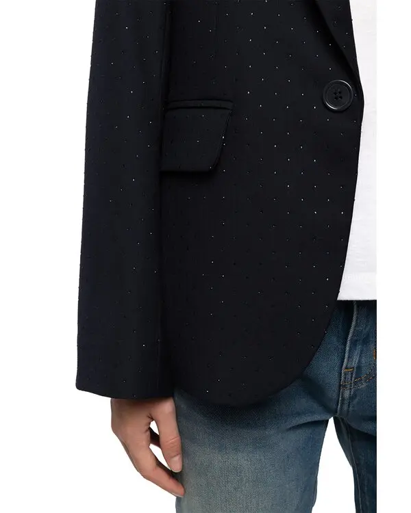 Zadig&Voltaire Valse Tailleur Embellished Blazer - Encre