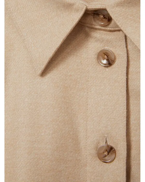 REISS Lenny Cropped Shirt