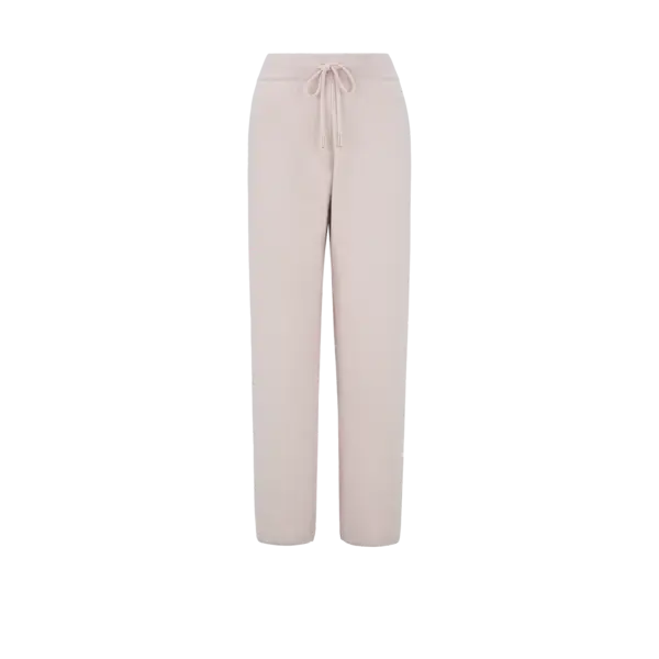 Moncler Wool And Cashmere Blend Jogger - Pink