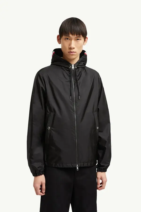 Moncler Grimpeurs Hooded Windbreaker - Black