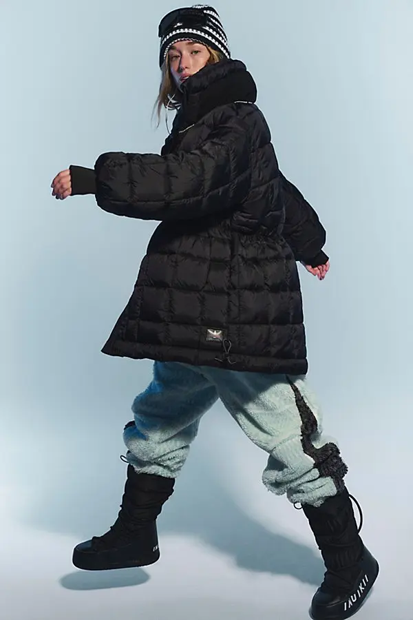 Free People Like A Dream Long Reversible Puffer Jacket
