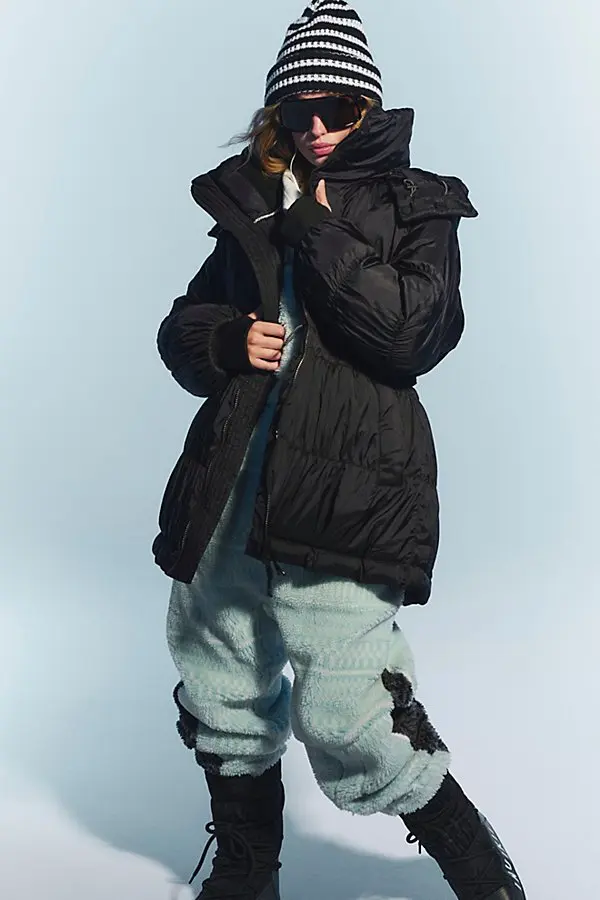 Free People Like A Dream Long Reversible Puffer Jacket