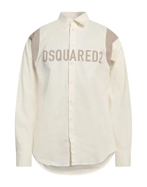Dsquared2 Shirt Size Cotton, Elastane - White
