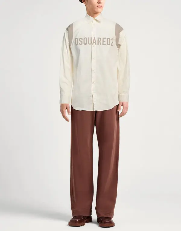 Dsquared2 Shirt Size Cotton, Elastane - White