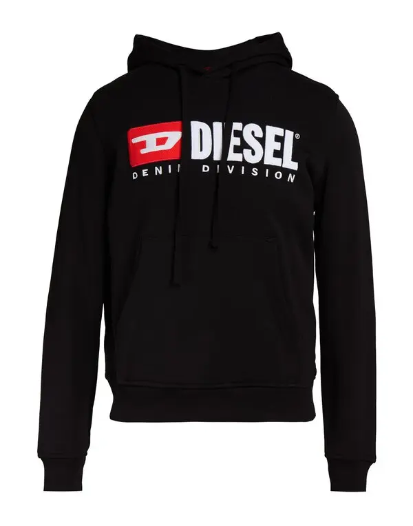 DIESEL® Appliquéd French Terry Hoodie