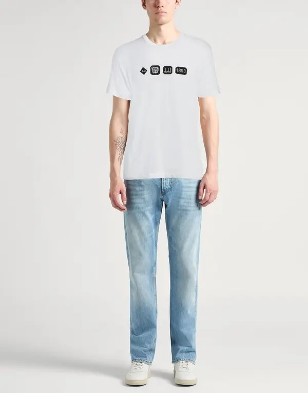 dunhill / Tシャツ/M/コットン/WHT Dunhill T-Shirt Size Cotton In White - 56% Off | Editorialist