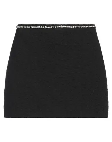 N°21 Mini Tweed Skirt With Crystals