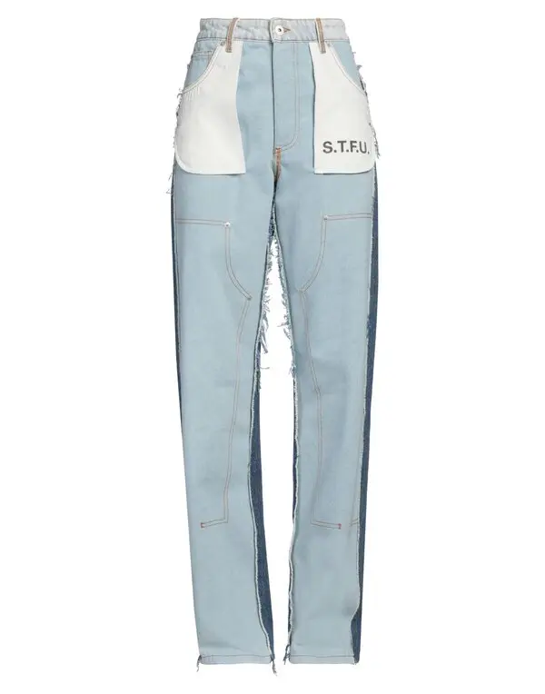 Heron Preston Multicolor Straight-leg Jeans