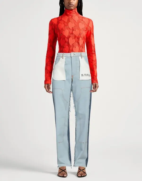 Heron Preston Multicolor Straight-leg Jeans
