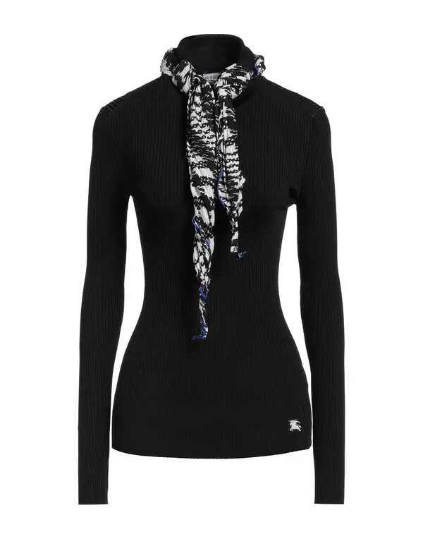 Burberry Knitted Turtleneck With Detachable Application