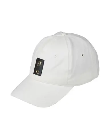N°21 Gabardine Baseball Cap - White