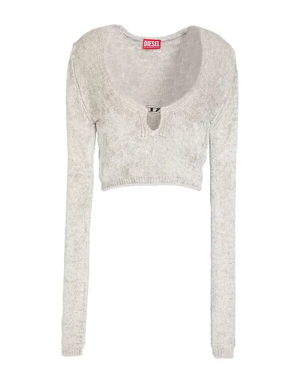 DIESEL® Solid Deep Neckline Sweater