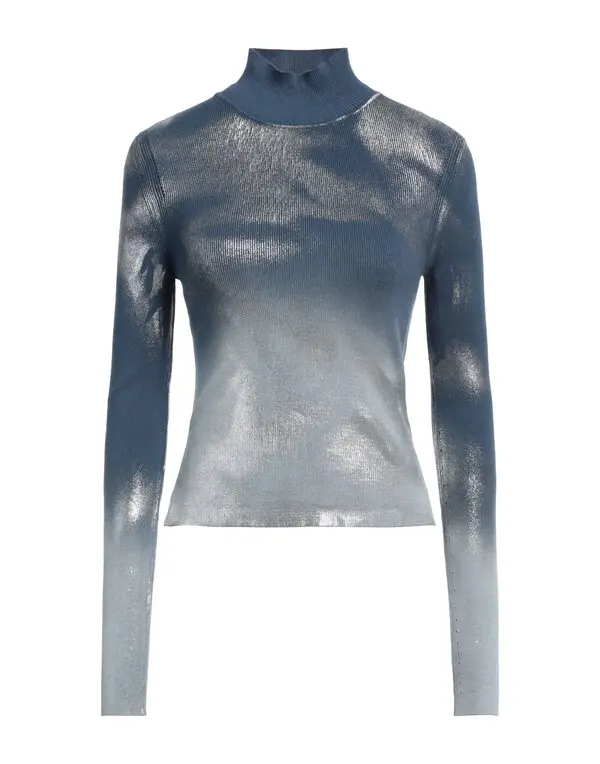 DIESEL® Turtleneck Cotton Knit Top