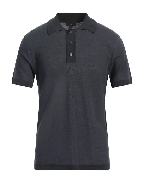 Dunhill Wool And Silk Knit Polo