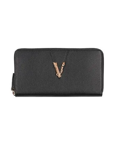 Versace Wallet Calfskin - Black