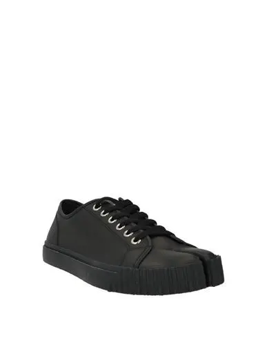 MAISON MARGIELA Leather Low-top Sneakers - Black