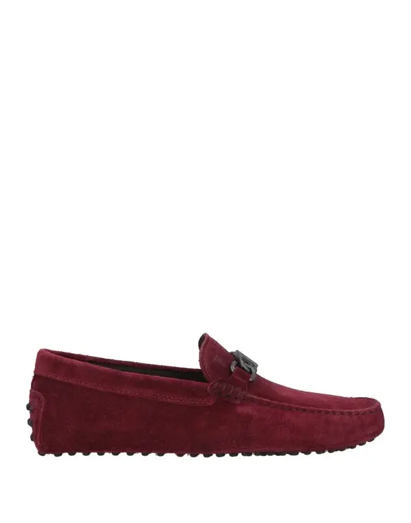 TOD'S Loafers In Leather - Red