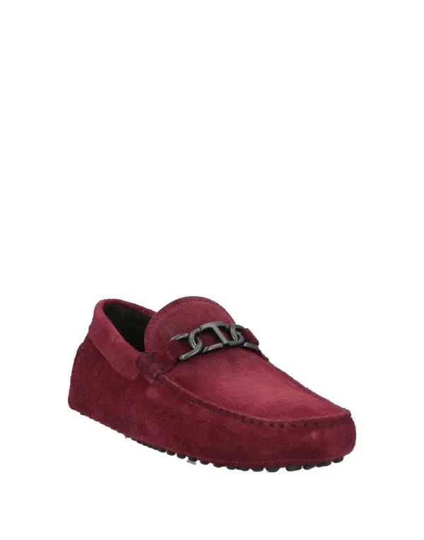 TOD'S Loafers In Leather - Red