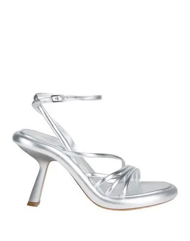VIC MATIE Leather Slingback Sandals
