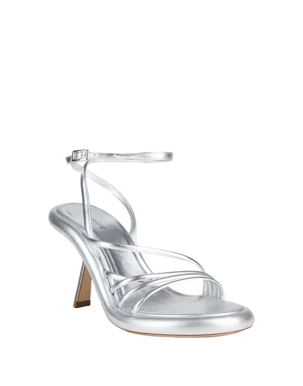 VIC MATIE Leather Slingback Sandals