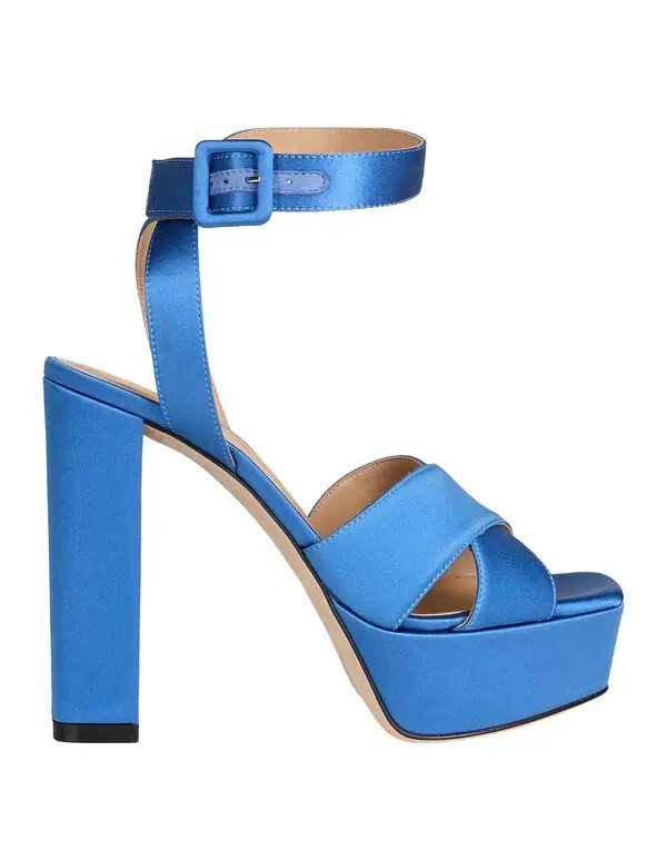 SERGIO ROSSI Slingback Sandals - Blue