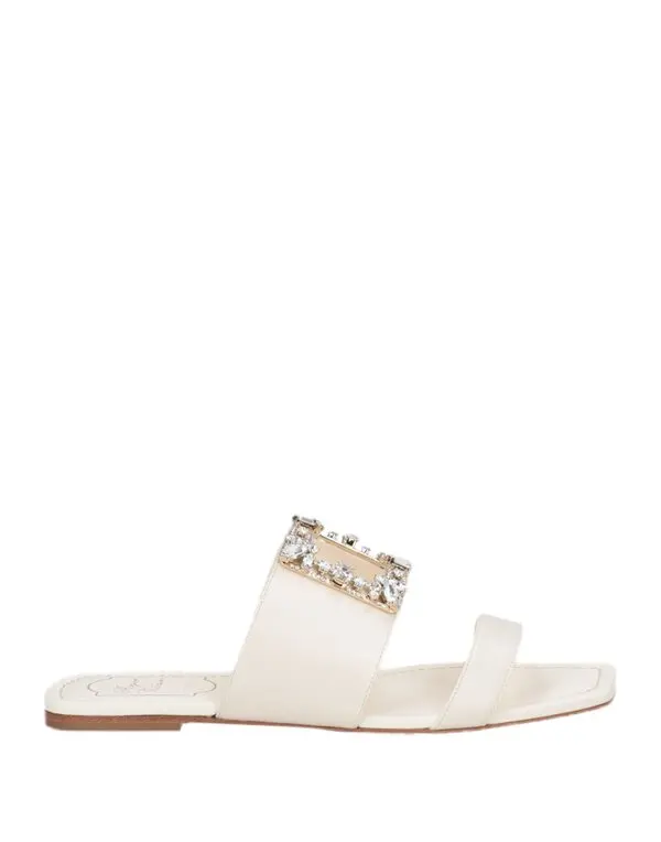 ROGER VIVIER Embellished Leather Sandals