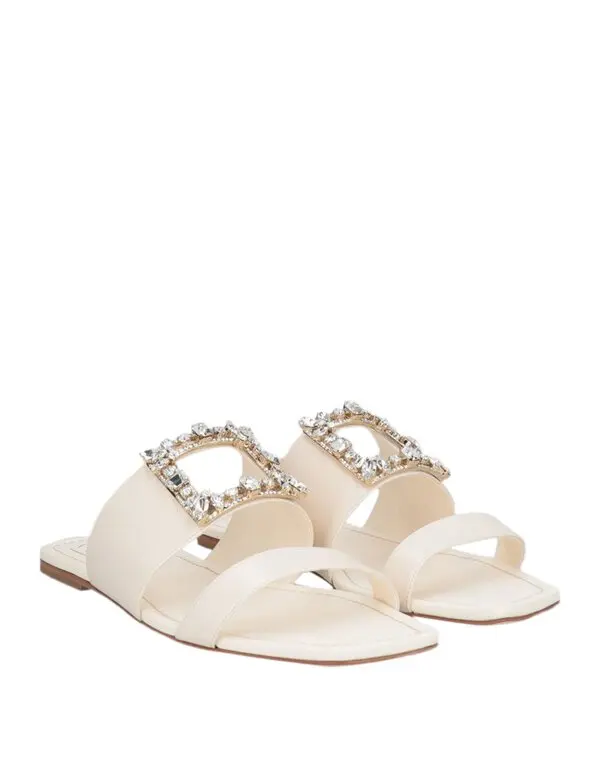 ROGER VIVIER Embellished Leather Sandals