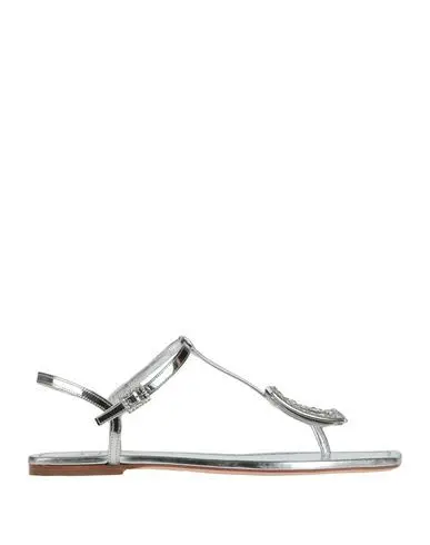 ROGER VIVIER Thong Sandal - Silver