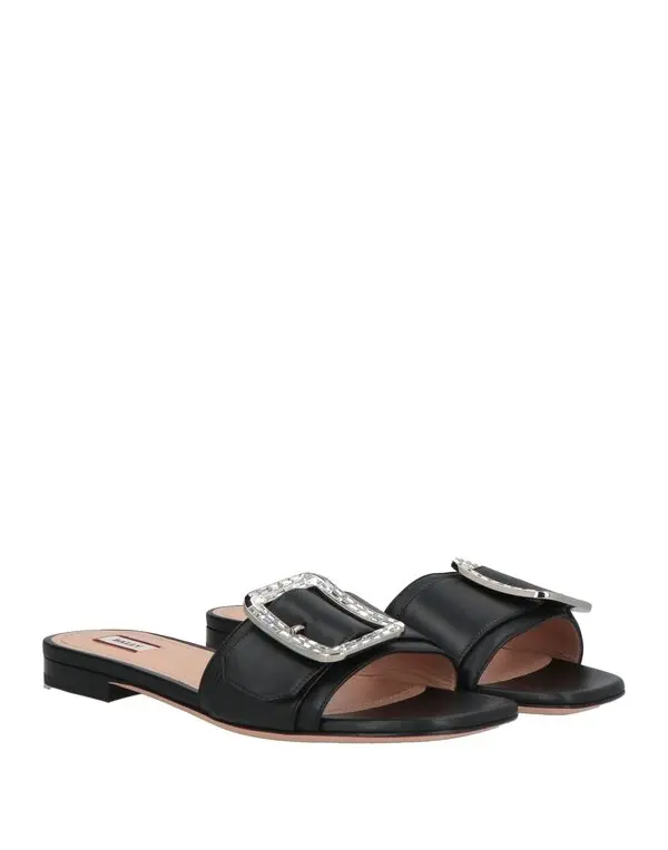 Bally Lambskin Slide Sandals