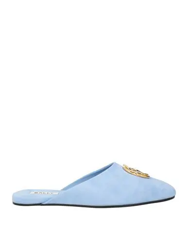 Bally Goat Skin Mules - Blue