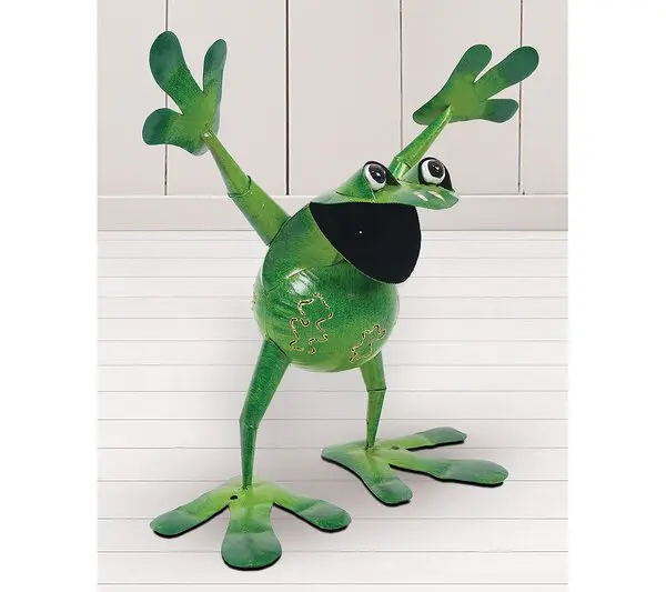 SUNSET VISTA DESIGNS Jumper', Frog Sculpture - One-color
