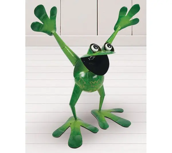 SUNSET VISTA DESIGNS Bubba', Frog Sculpture - One-color
