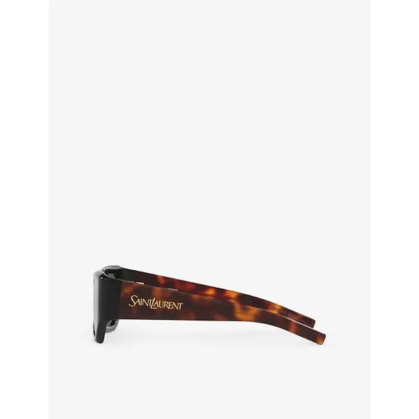 Saint Laurent Sl 740 Square Frame Sunglasses - Black  display picture 1
