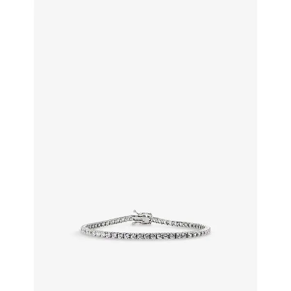 CARAT* LONDON Francine Tennis Bracelet - Silver