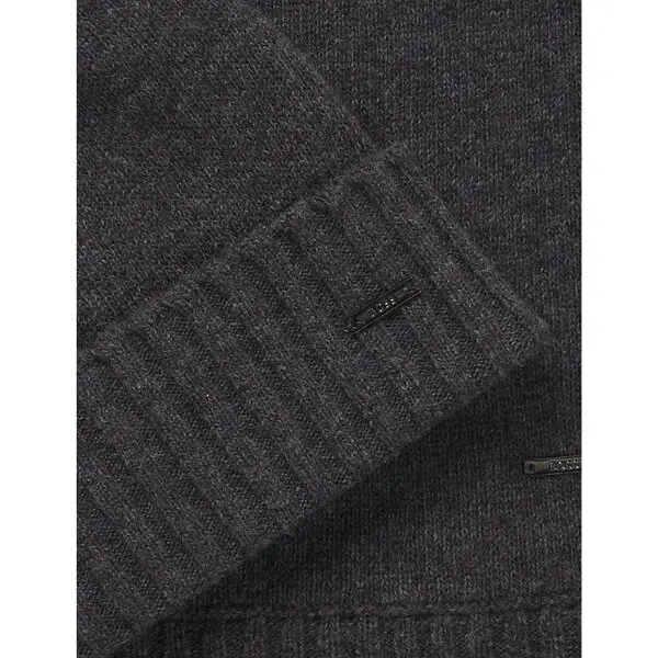 BOSS Wool-blend Scarf And Beanie Hat Set