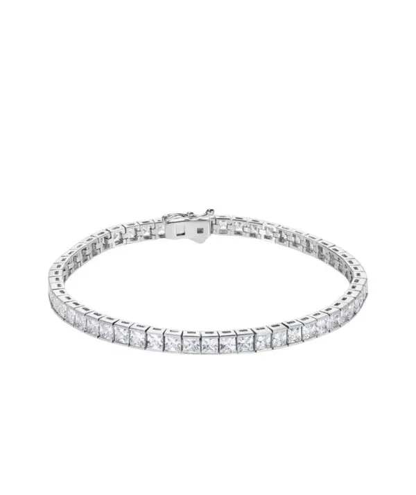 CARAT* LONDON Kayla Tennis Bracelet - Silver