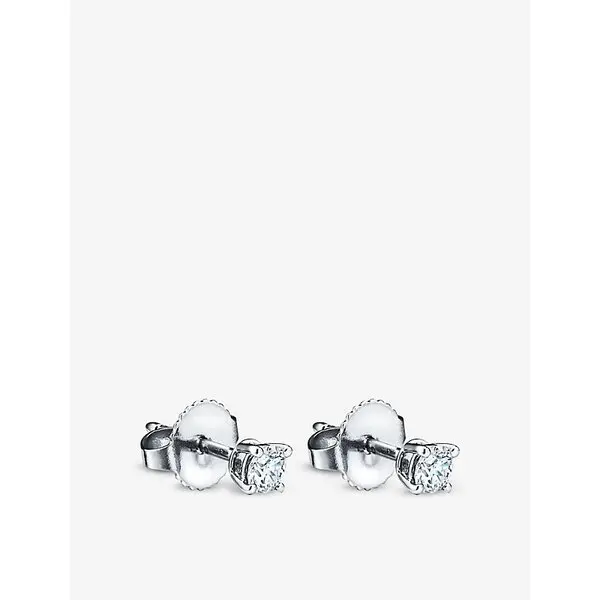 Tiffany & Co. Solitaire Diamond Stud Earrings