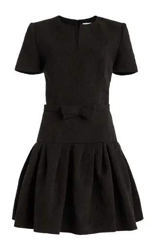 Carolina Herrera Bow-detailed Mini Dress