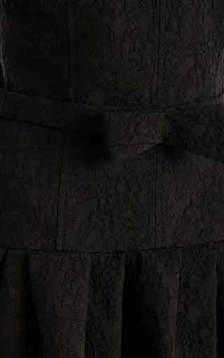 Carolina Herrera Bow-detailed Mini Dress