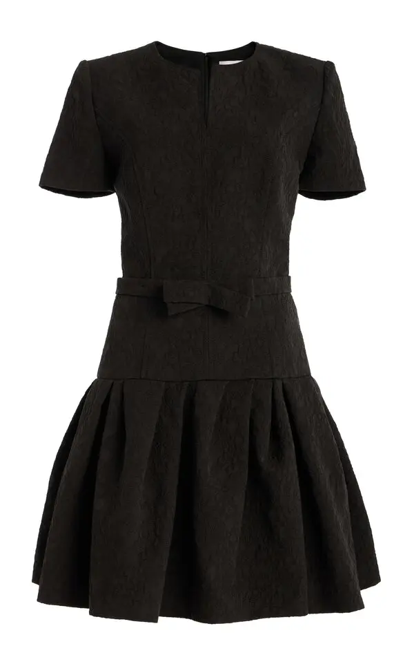 Carolina Herrera Bow-detailed Mini Dress