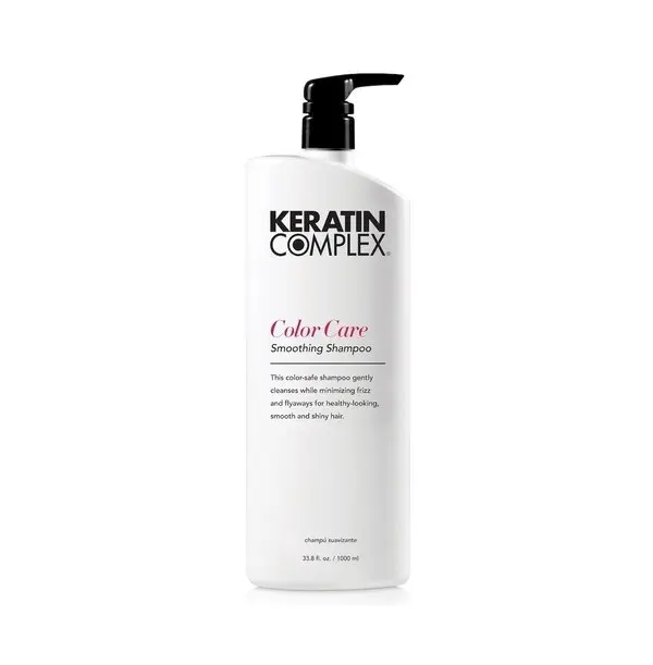 KERATIN COMPLEX Color Care Smoothing Shampoo - White