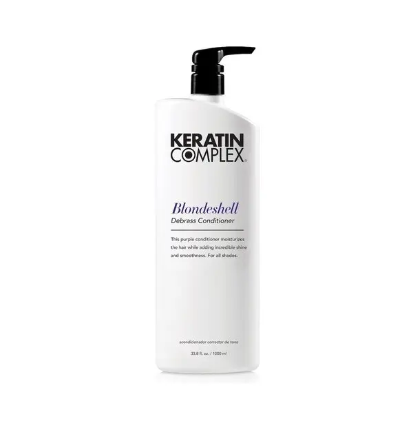 KERATIN COMPLEX Blondeshell Debrass Conditioner - White