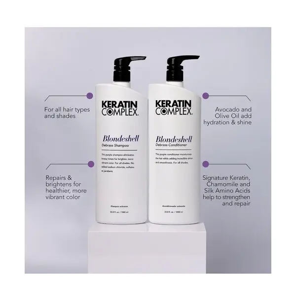 KERATIN COMPLEX Blondeshell Debrass Conditioner