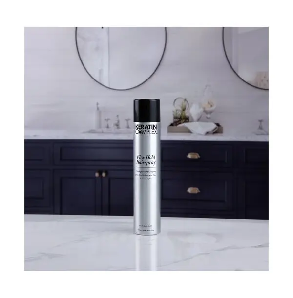 KERATIN COMPLEX Flex Hold Hairspray - Silver