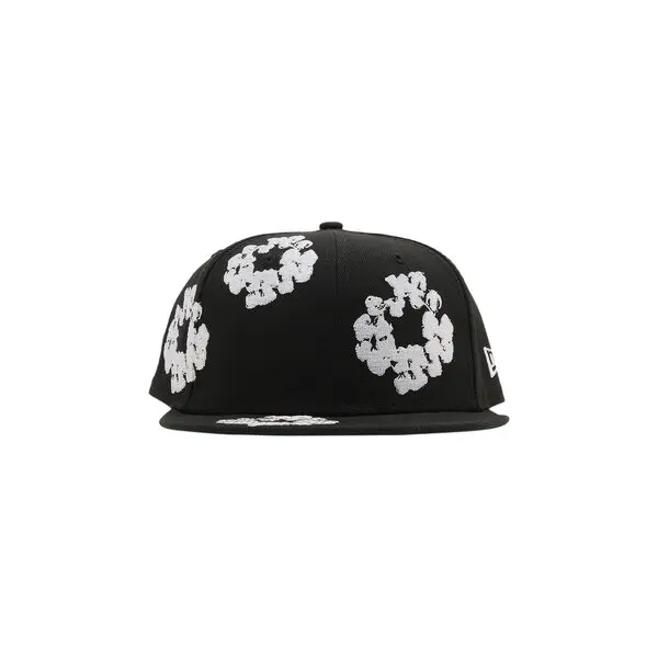 DENIM TEARS X New Era Cotton Wreath 59/50 Cap - Black