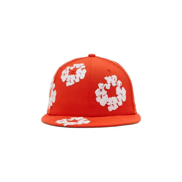 DENIM TEARS X New Era Cotton Wreath 59/50 Cap - Orange