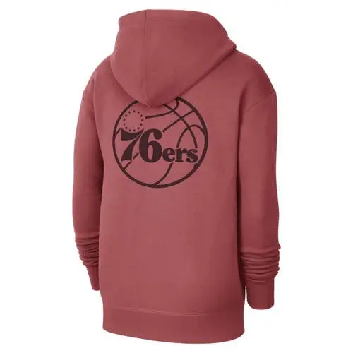 JORDAN BRAND Philadelphia 76ers Courtside Statement Edition Pullover Hoodie