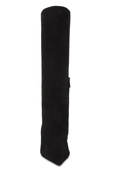 TOTEME Sharp Suede Knee High Boots